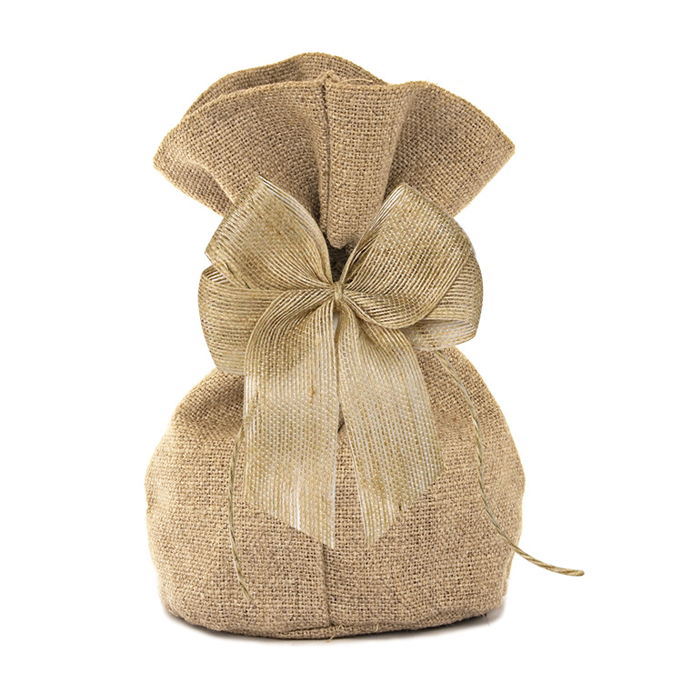 Customized Natural Jute Ribbon Christmas Bows