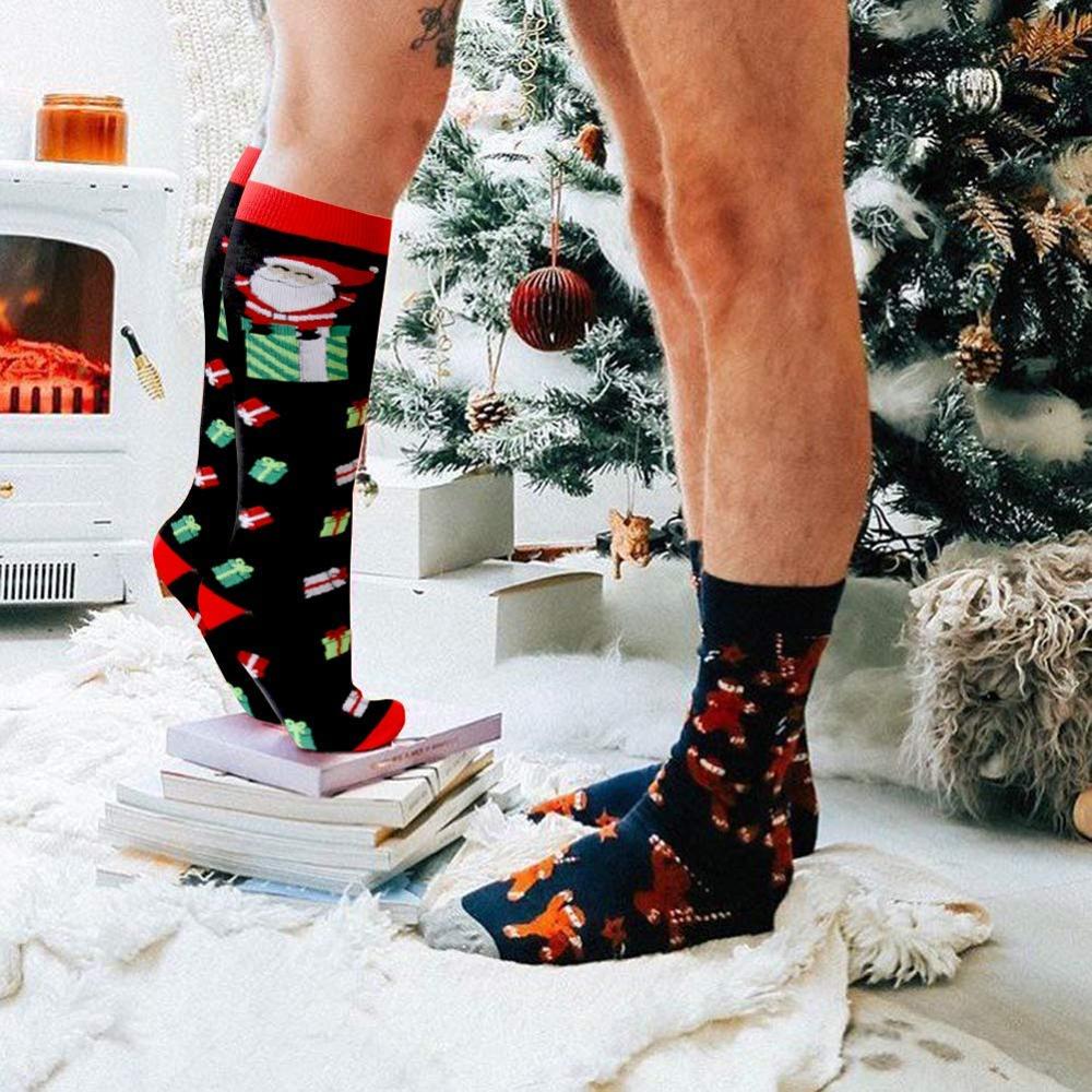 Women Medical Christmas Compression Socks